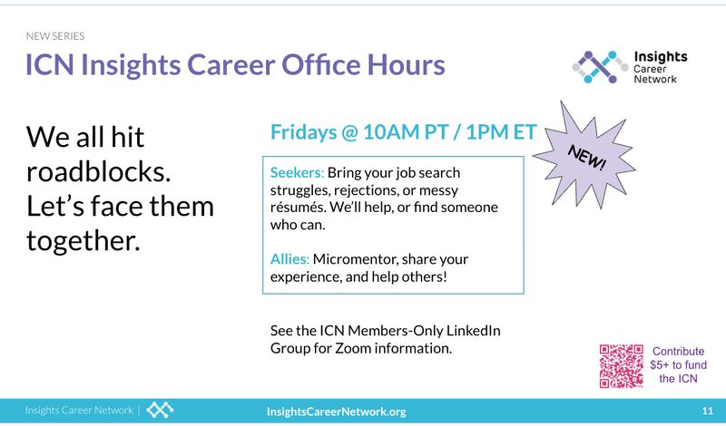 Office Hours - Insights Career Network